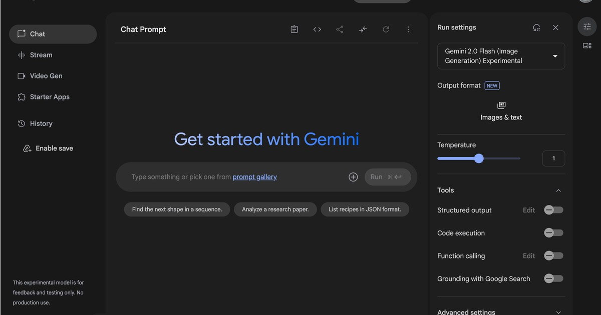 Google AI Studio - Build with the latest models from Goog... | Somi AI